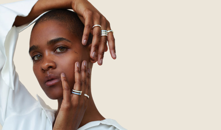 Stack Rings like a fashion expert : jewelry styling tips by Ana Luisa